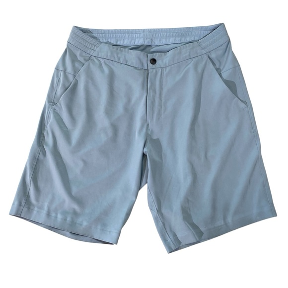 lululemon athletica | Shorts | Lululemon Athletica Blue Flat Front ...